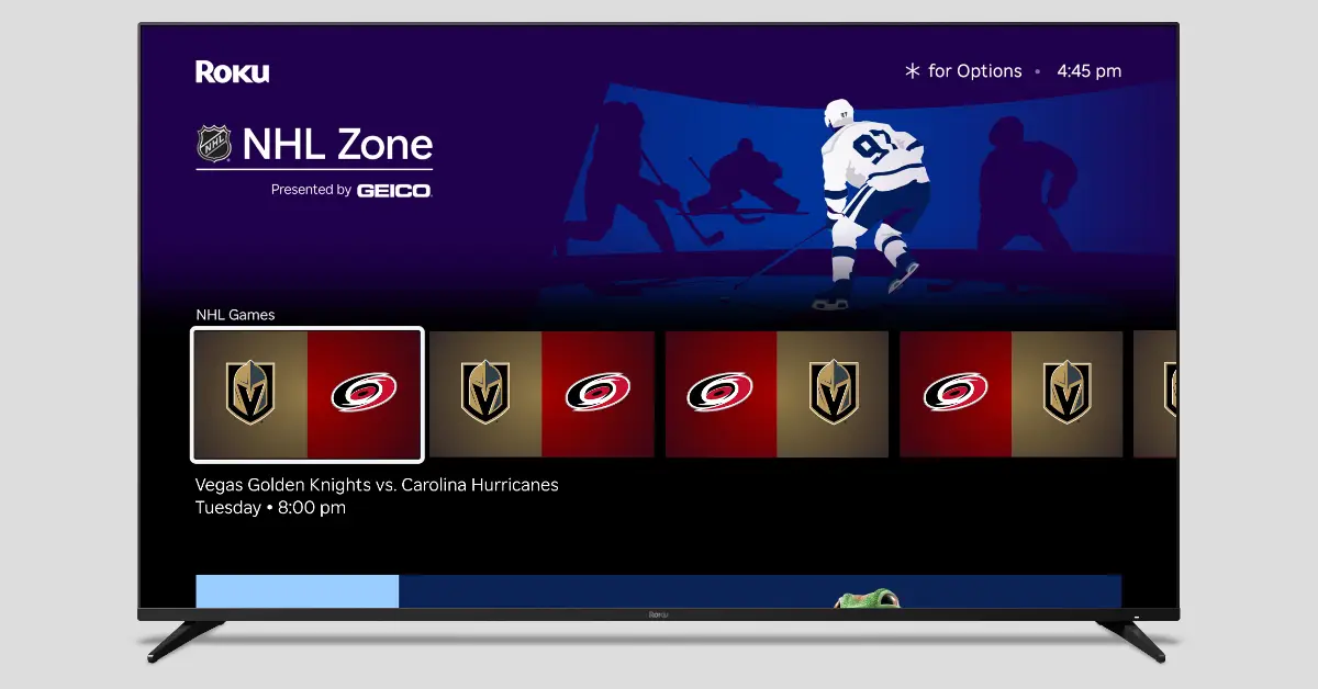 Roku launches NHL Zone ahead of Stanley Cup Final