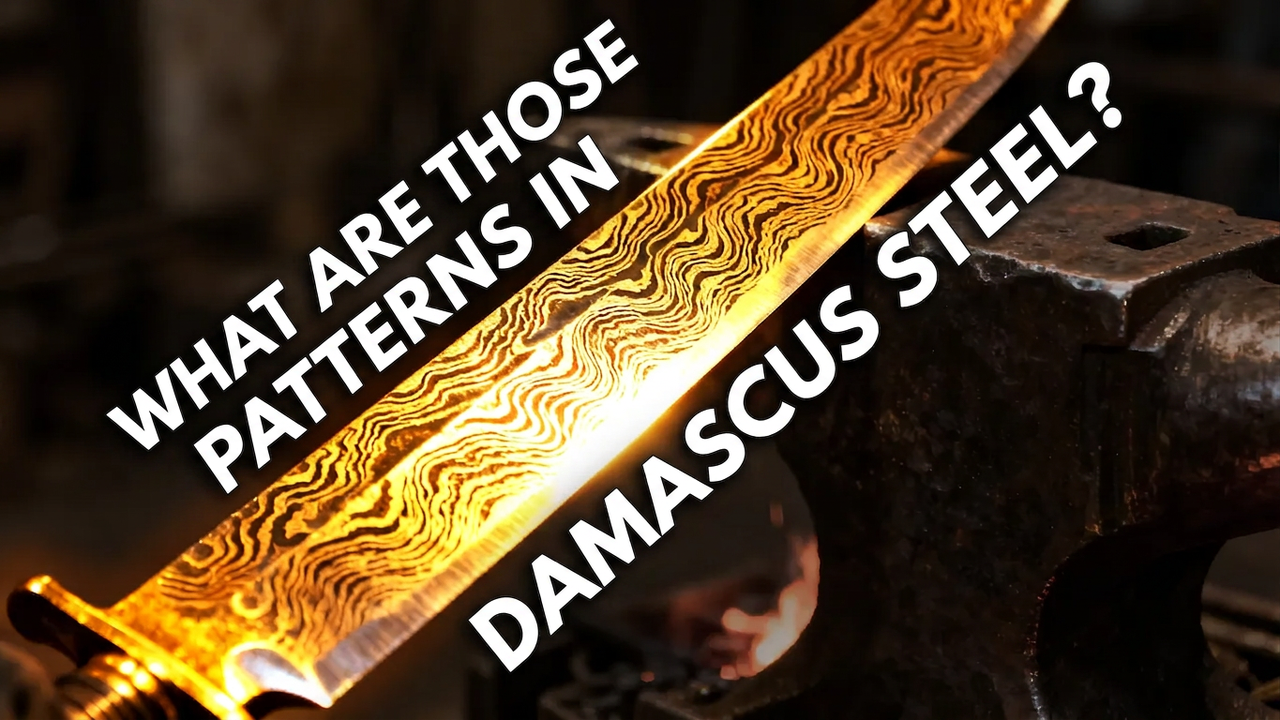 Do Damascus steel patterns actually do anything?