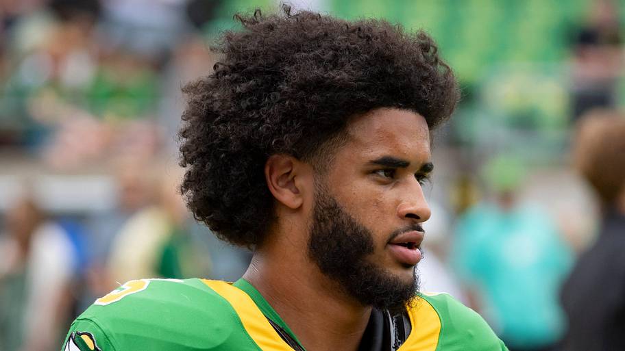 Dante Moore gets candid on EA Sports College Football cover