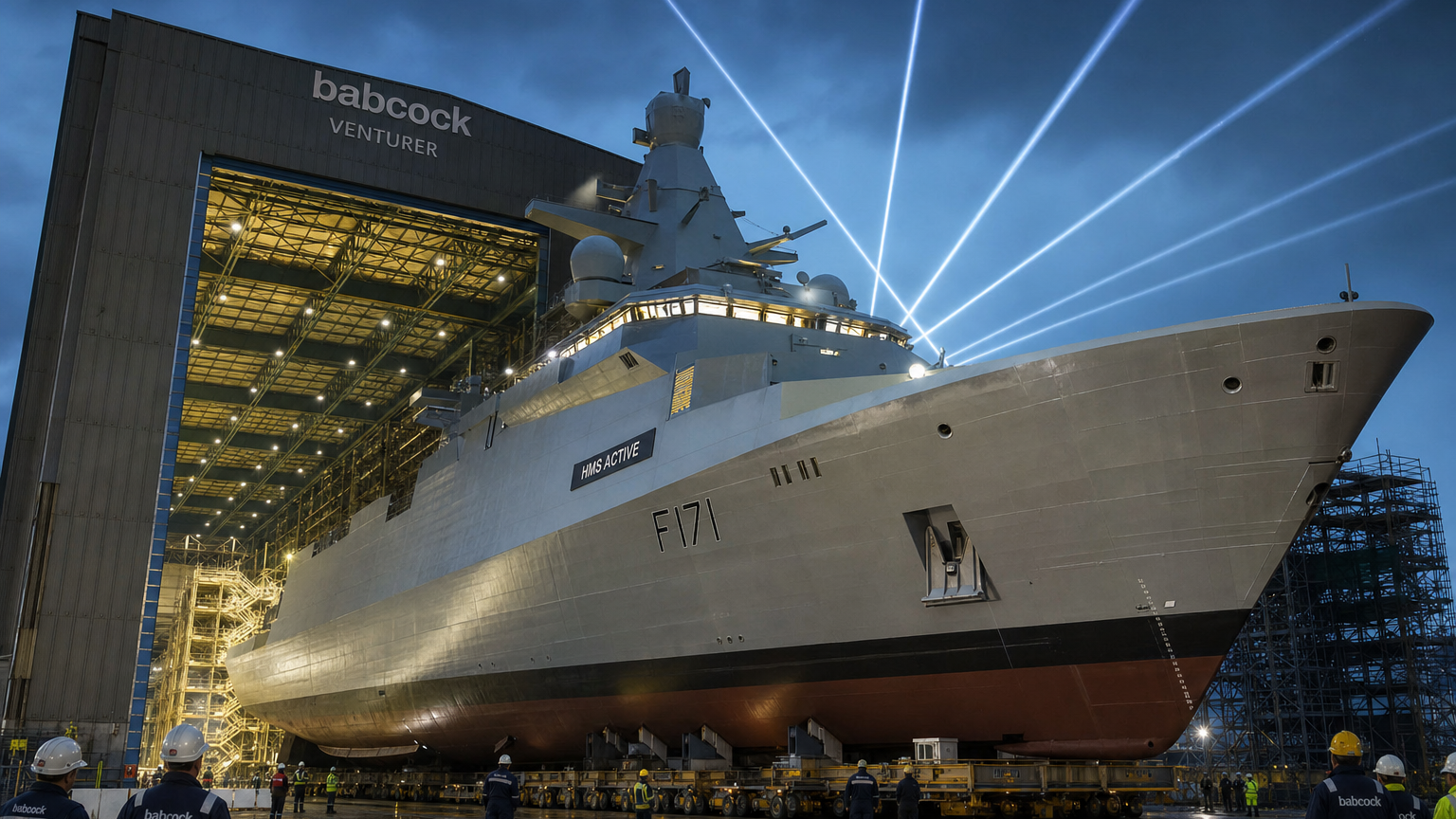 Royal Navy hits high-stakes deadline as HMS Active rolls out and HMS ...