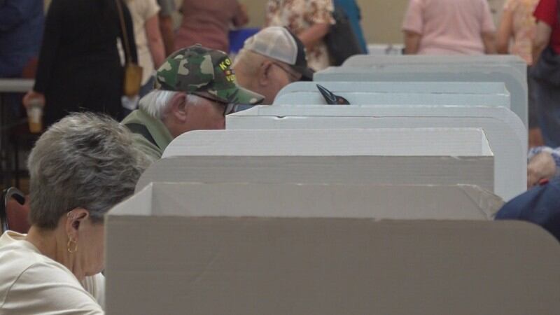 Early voting draws long lines as Fargo primary begins