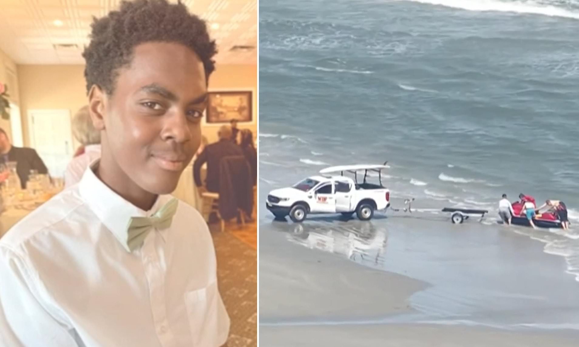 Schoolboy, 14, with special needs vanishes into ocean during class trip ...