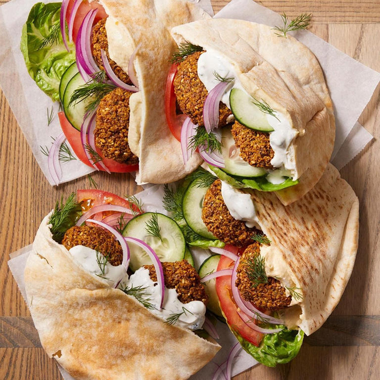 Falafel sandwiches