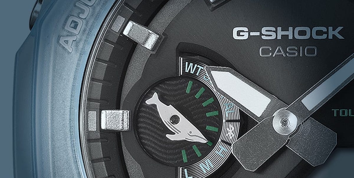 Casio just launched a new translucent G-Shock CasiOak—and it’s only $180