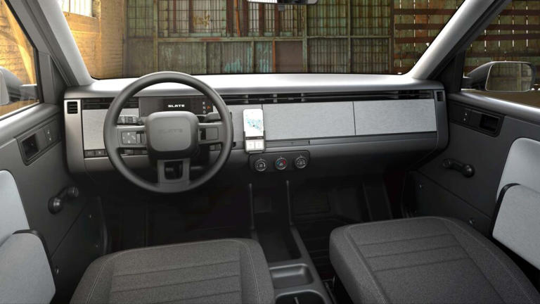 Every new car tracks you. Slate’s cheap electric pickup refuses to