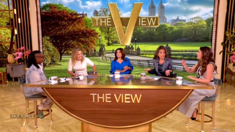 Whoopi Goldberg gets heated as 'The View' co-hosts interrupt her: 'Hush ...