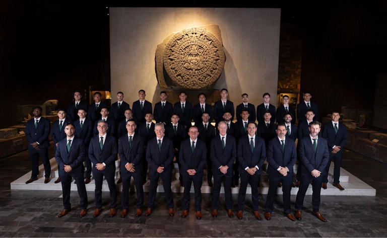 La selección mexicana se tomó la foto oficial de la Copa del Mundo en ...