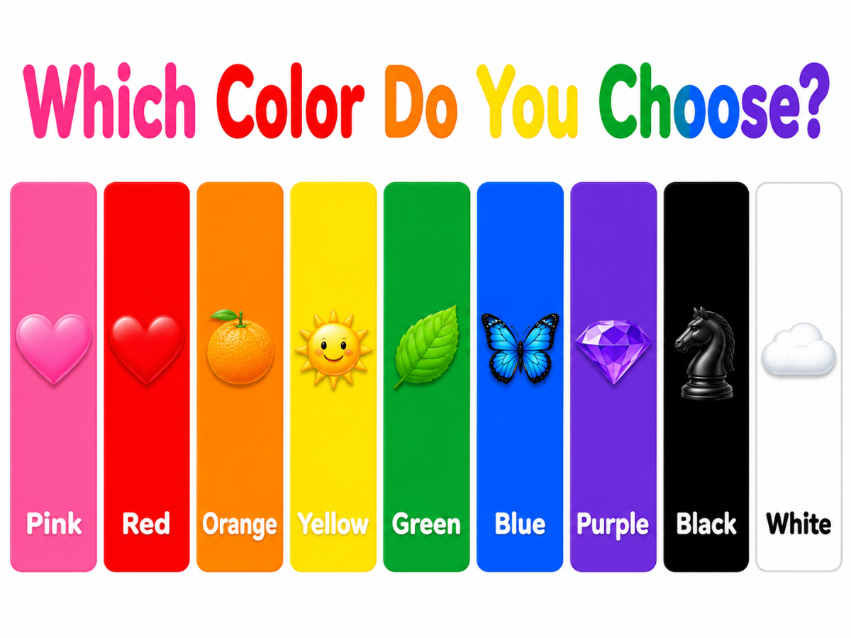 Personality test: Pick a color to check your communication strength ...