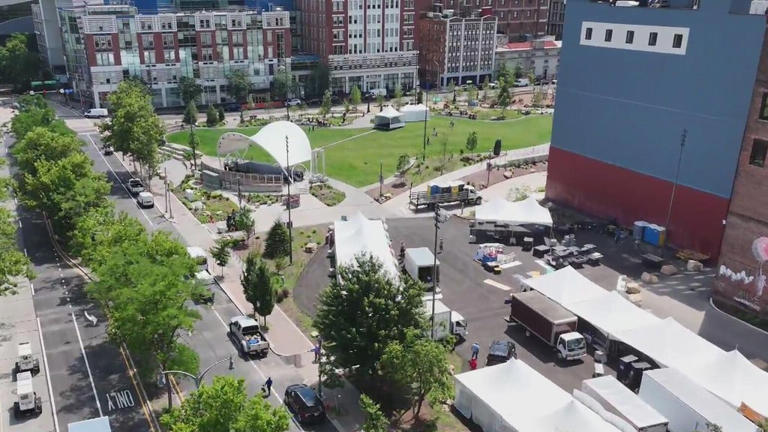 Map shows closures for Pittsburgh's Three Rivers Arts Festival as it ...