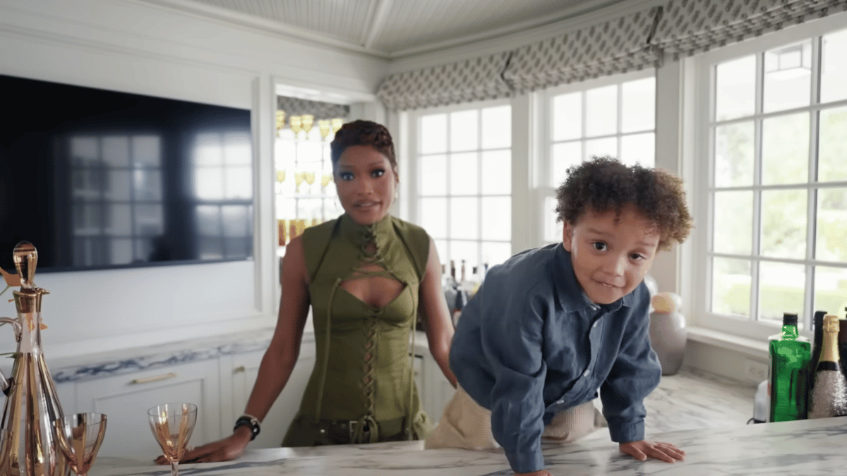 'How did you get up there?': Keke Palmer caught off-guard as son, 3 ...