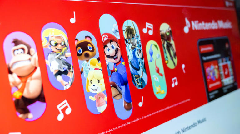 Nintendo's music app now works with Apple CarPlay and Android Auto