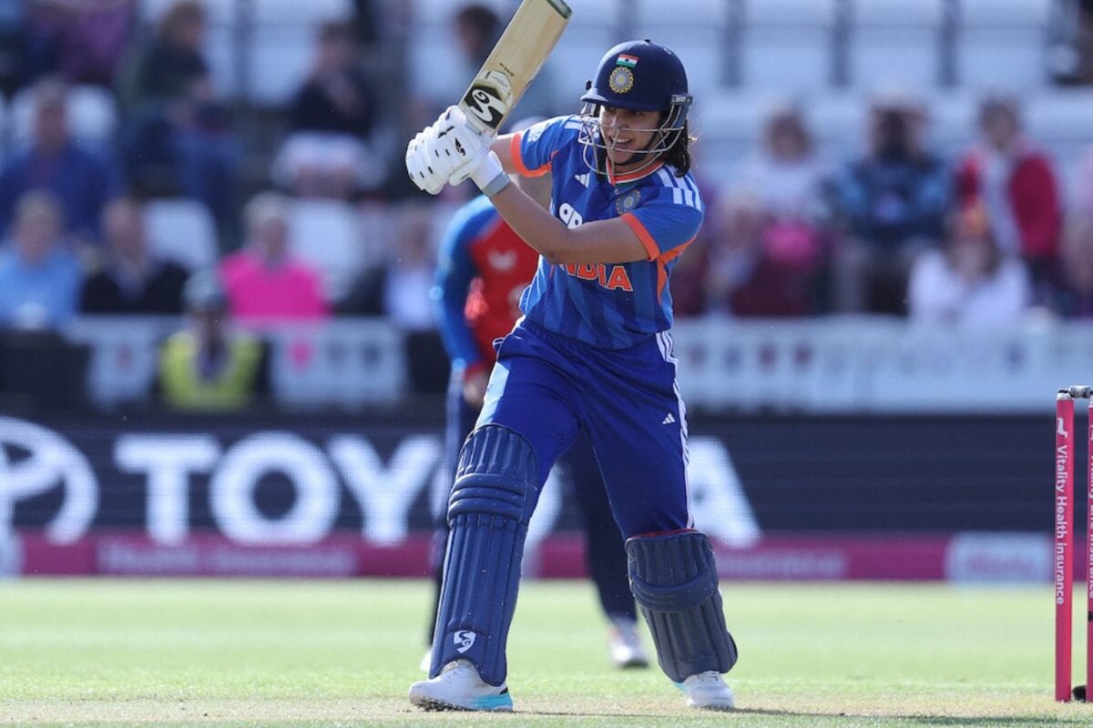 Smriti Mandhana registers her lowest score against England in a 3-match ...