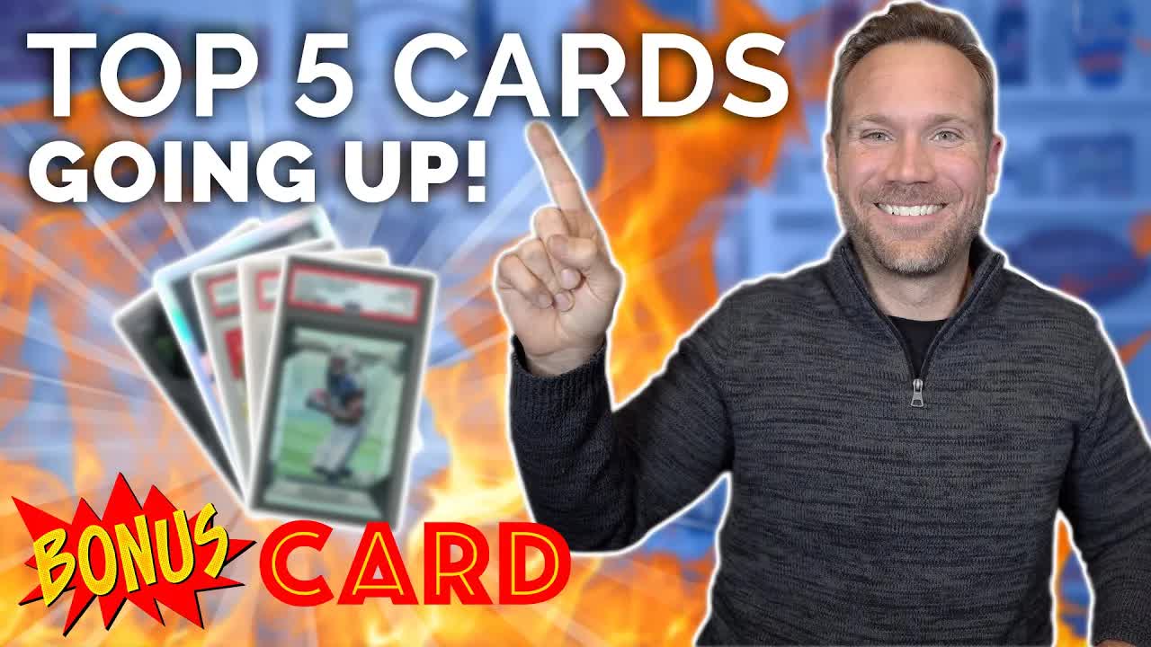 Top 5 sports cards on fire! 🔥 + bonus card! (NBA and NFL)