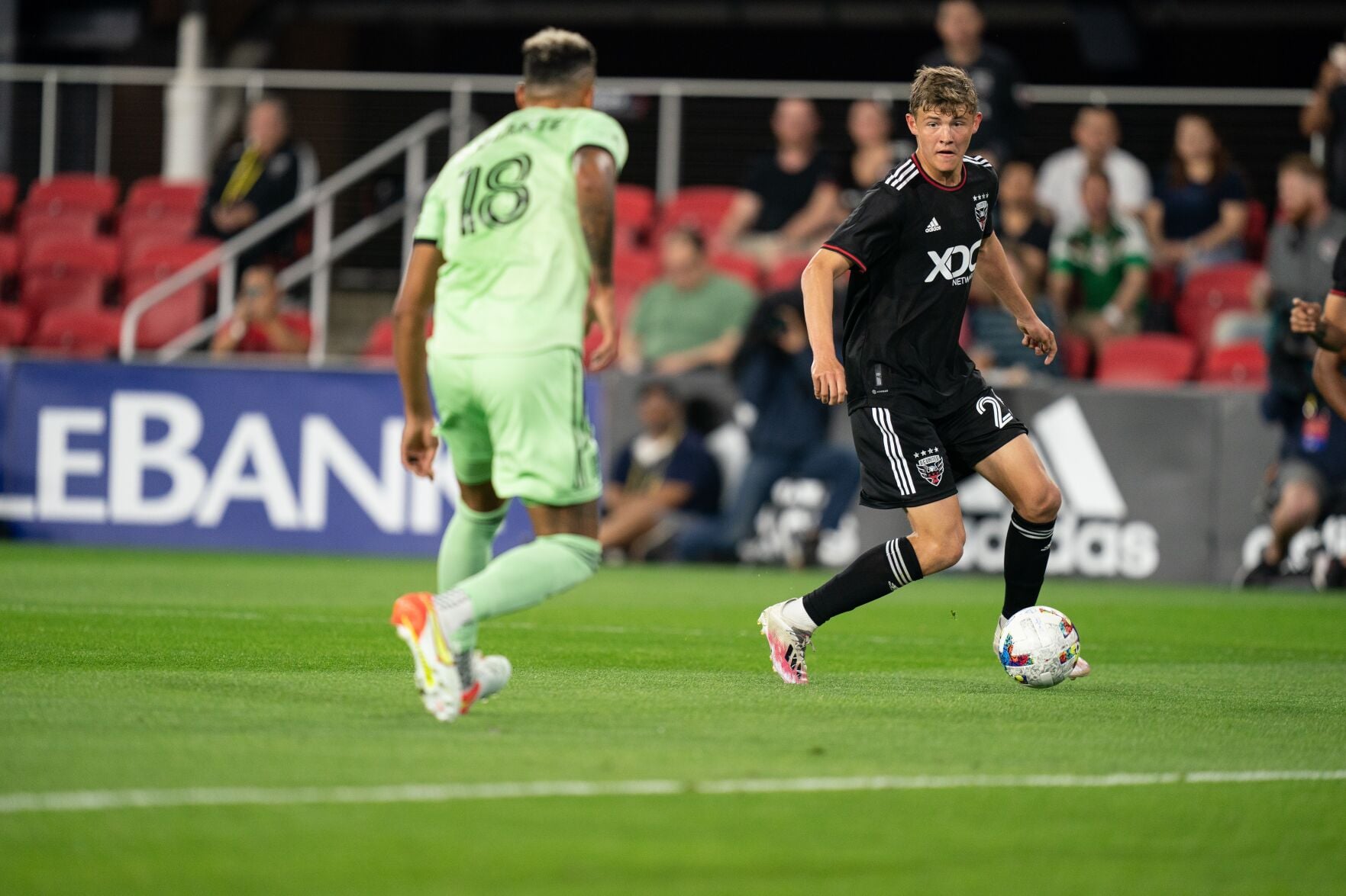 Stafford's Jackson Hopkins at U-21 national soccer team camp