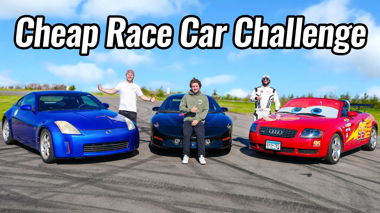 CboysTV cheap race car challenge 💥
