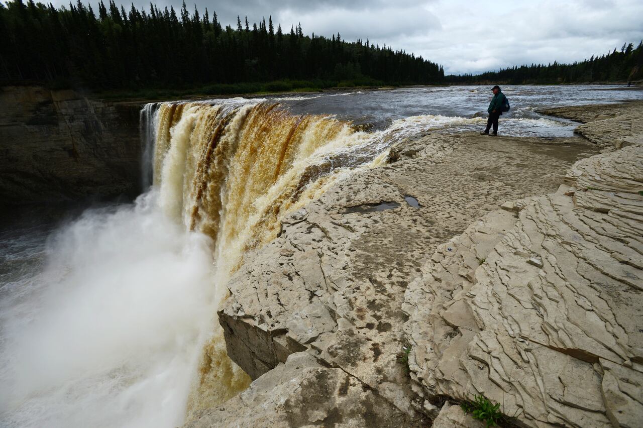 An iconic NWT trail is now a 'serious risk' because of soil erosion