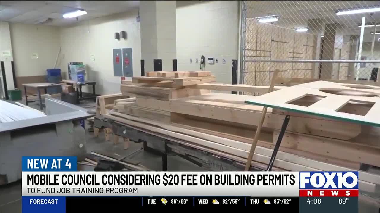 Mobile City Council considers additional $20 fee on building permits ...