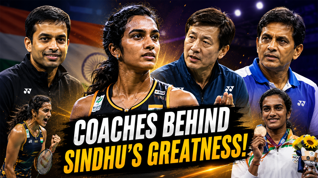 The coaches who built PV Sindhu’s legendary career
