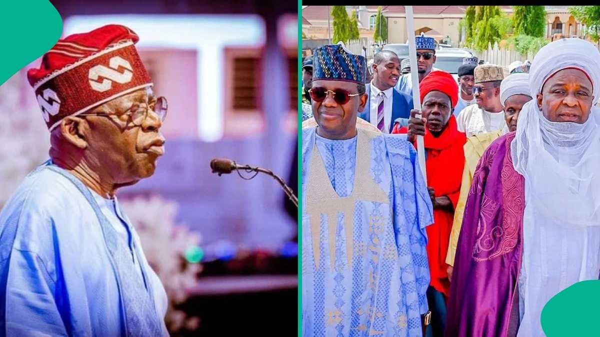 Breaking: Matawalle, top emir go spiritual over Tinubu's reelection in 2027