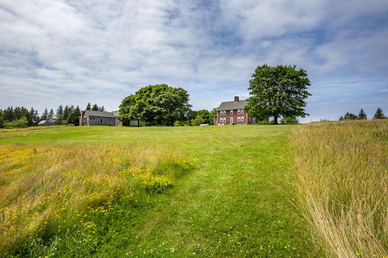 A Texas shoe tycoon’s farm on a Maine island lists for $14.5 million