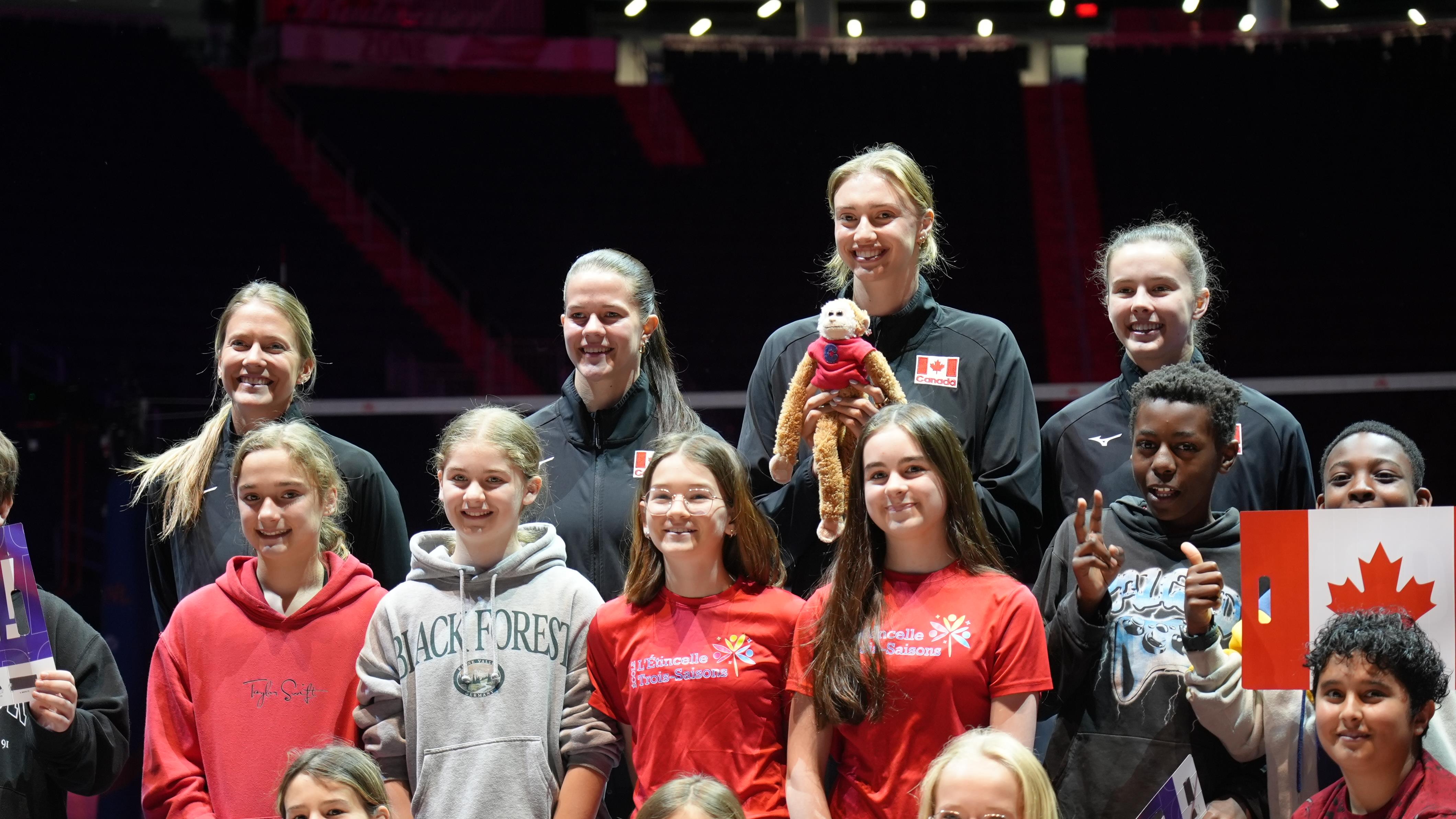 À Québec, le volleyball canadien pourrait avoir trouvé la terre promise