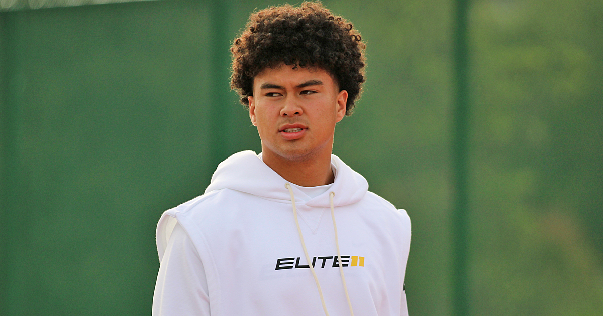 Michigan recruiting report: Inside Kamden Lopati’s Elite 11 performance
