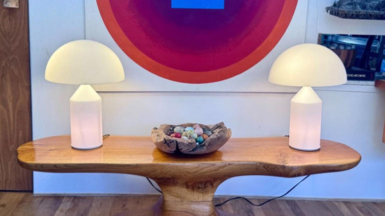 It was hot in the '70s - now this sculptural lamp is a valuable thrift ...