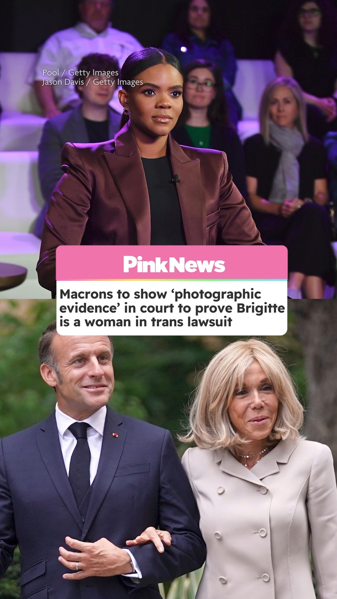 Candace Owens sued by French President Macron & wife, who will show ...