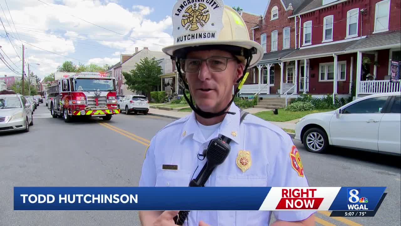 2 rescued from condemned house fire in Lancaster City