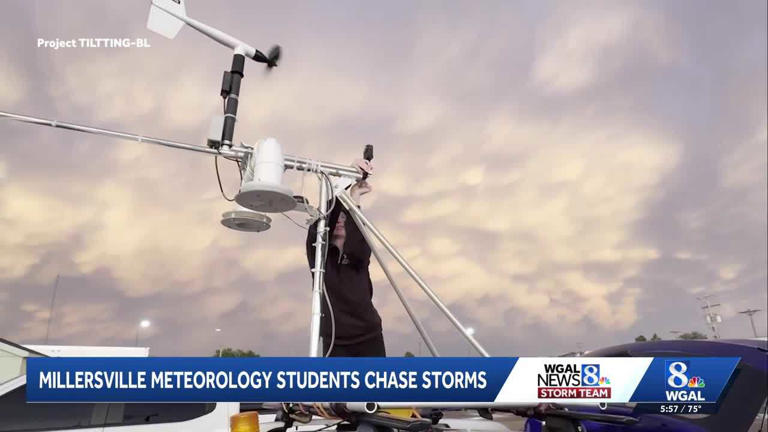 Tornado Alley | Millersville University meteorology students conducting ...