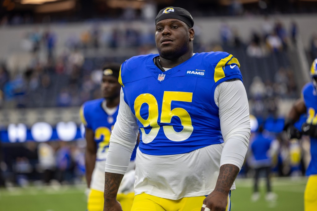 Myles Garrett reveals what it took to get No. 95 from Rams teammate ...