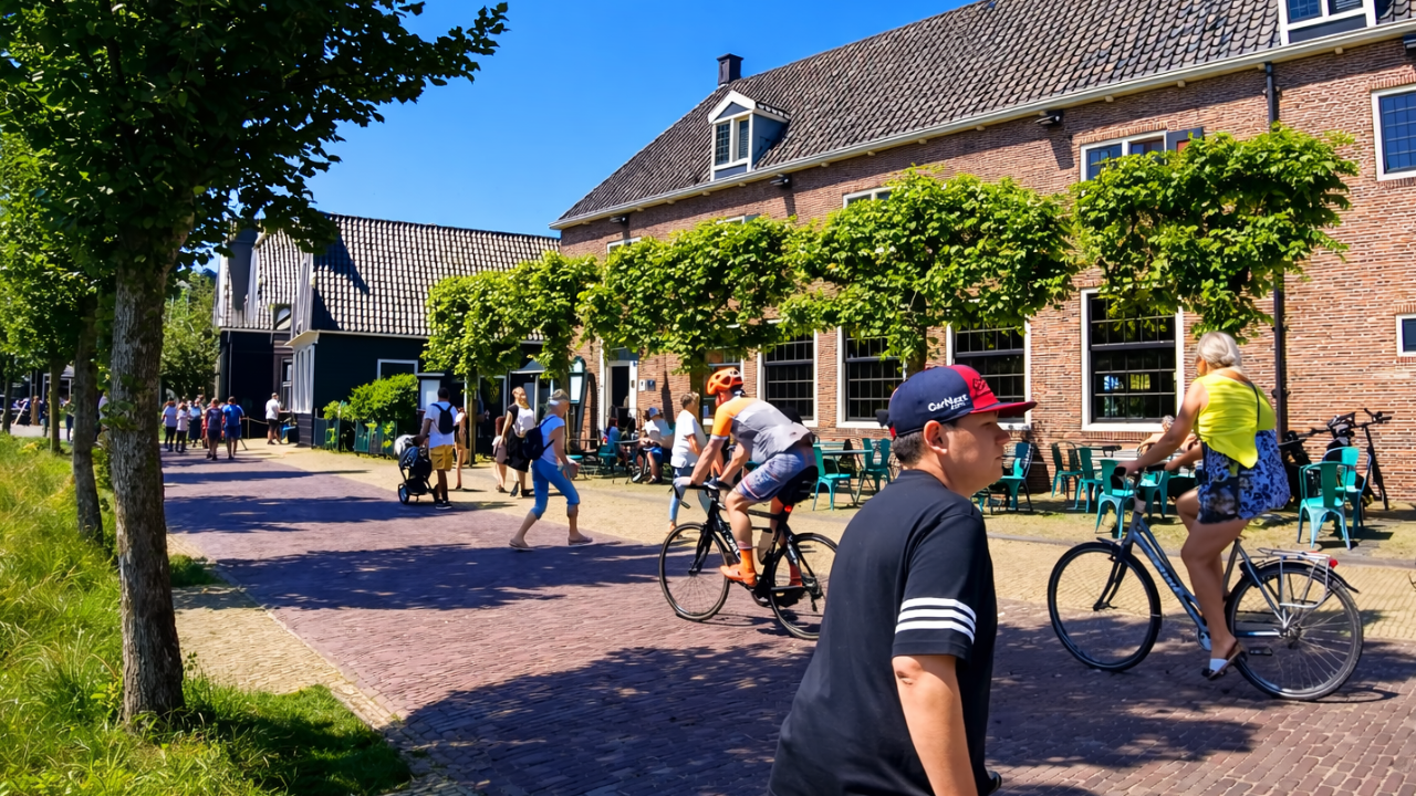 What makes Zaanse Schans so famous around the world?