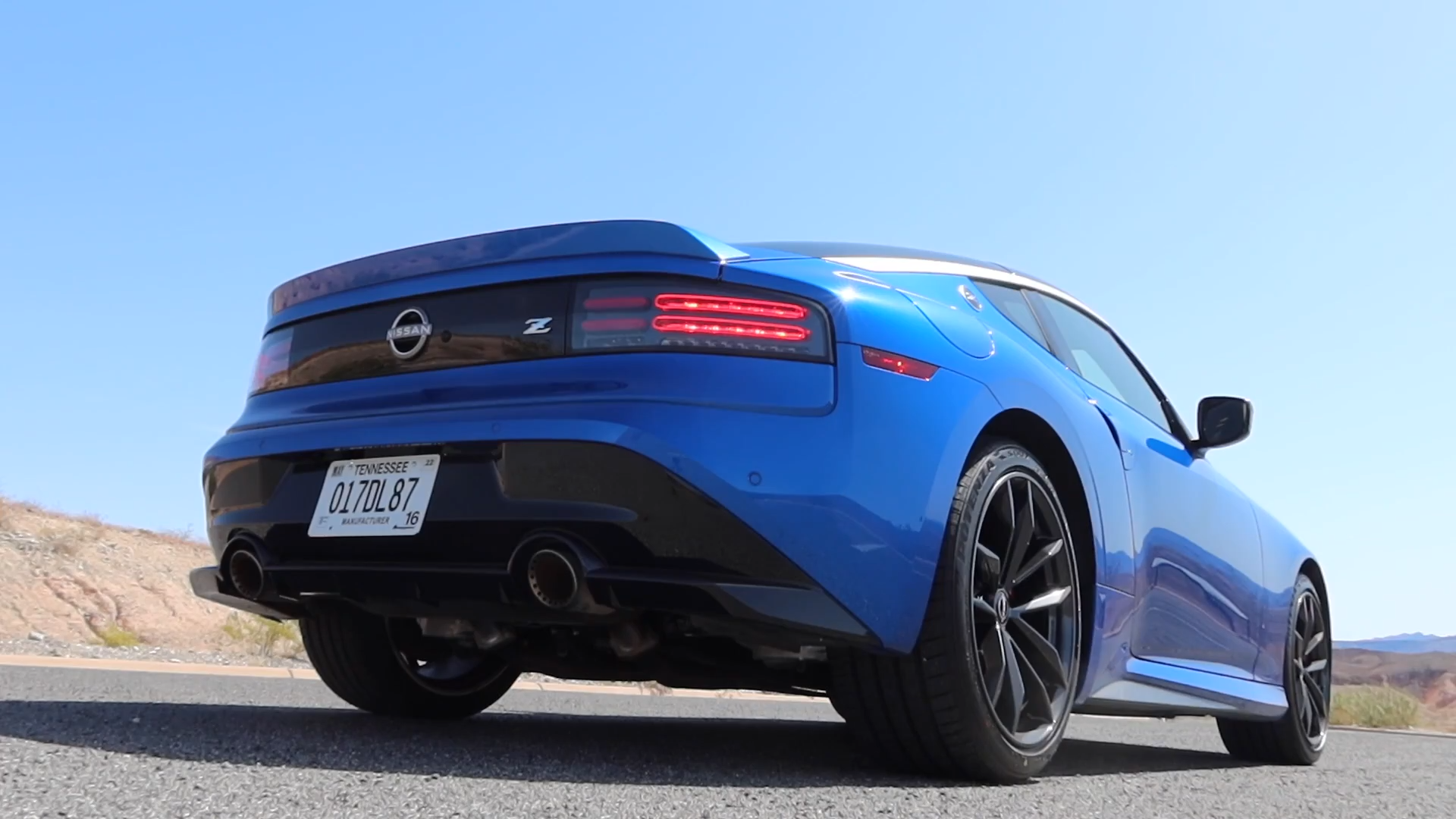 What does the twin turbo V6 Nissan Z sound like?
