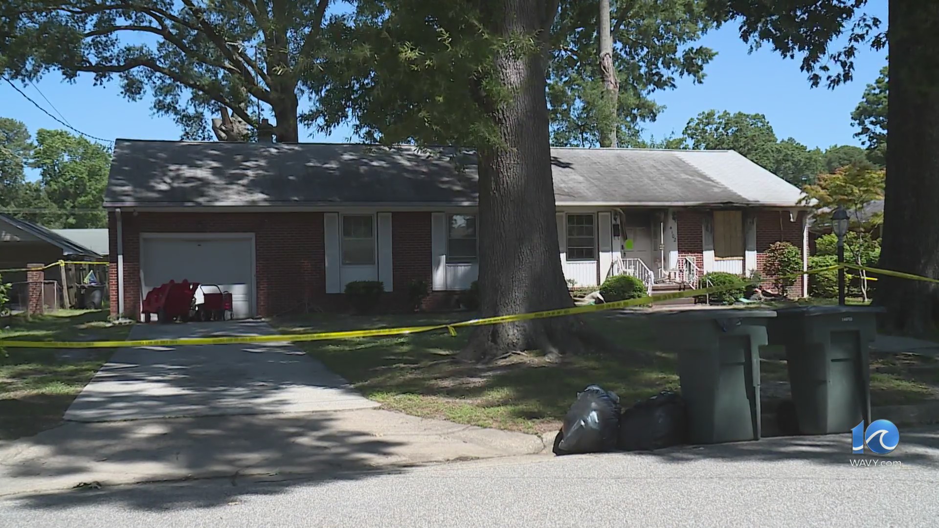 Child, 3, dies in Hampton house fire started by mother's suicide
