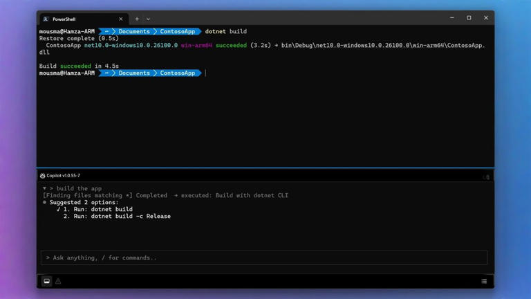 Microsoft launches experimental Windows Terminal fork with AI integration