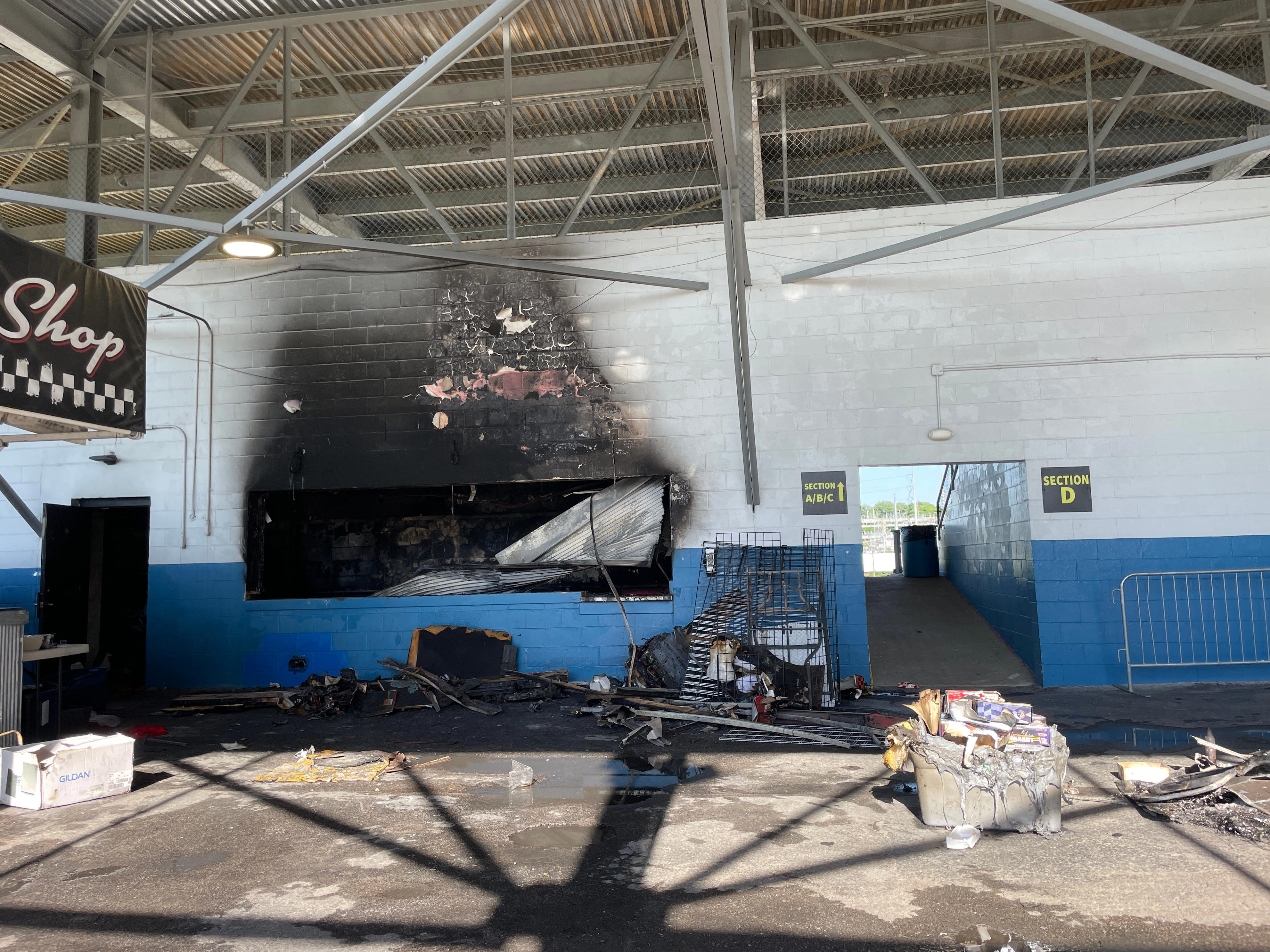 Fire breaks out at Nashville Fairgrounds Speedway, once home to NASCAR ...