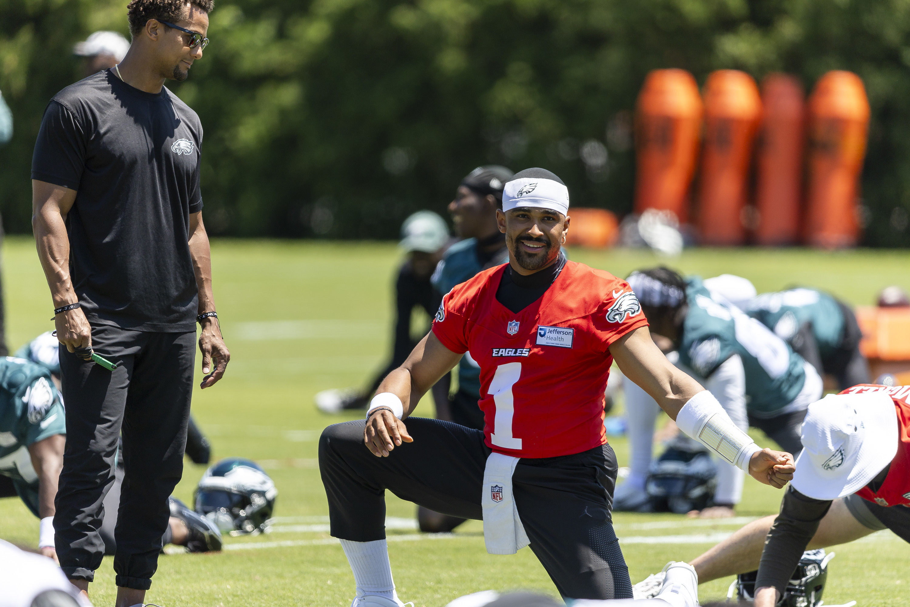 Eagles practice observations: Makai Lemon sidelined; Riq Woolen shines ...