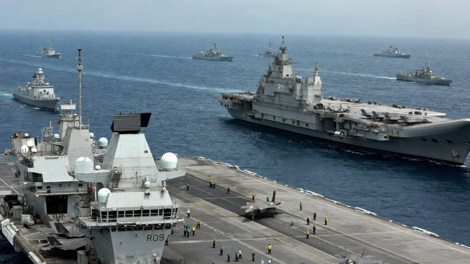 Britain’s global carrier gamble exposes alarming gaps as HMS Prince of ...