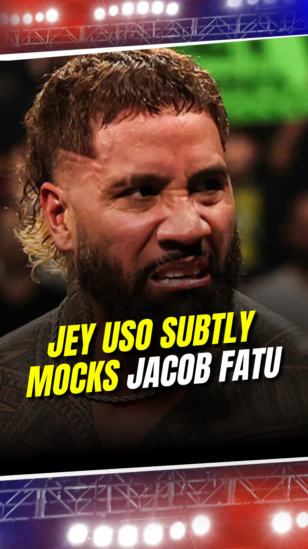 Jey Uso sparks new Bloodline chaos with Jacob Fatu jab #JeyUso # ...
