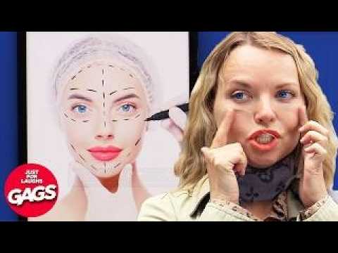 Bad botox prank | Just for Laughs gags