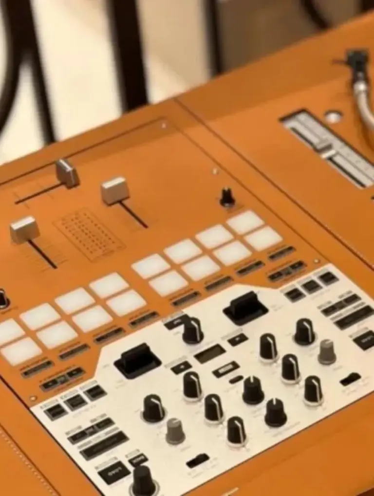 Hermès unveils a luxury DJ console that redefines high-end sound