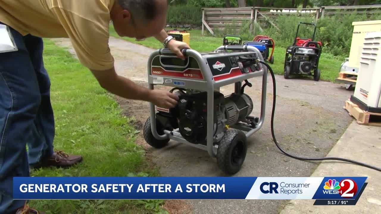 Tips for safely setting up your generator before a storm | Consumer Reports