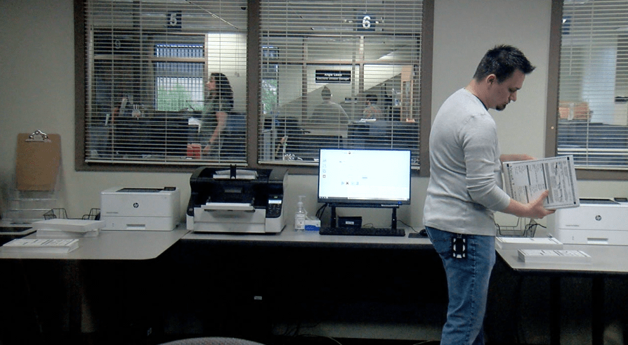 El Paso County voting equipment test underway