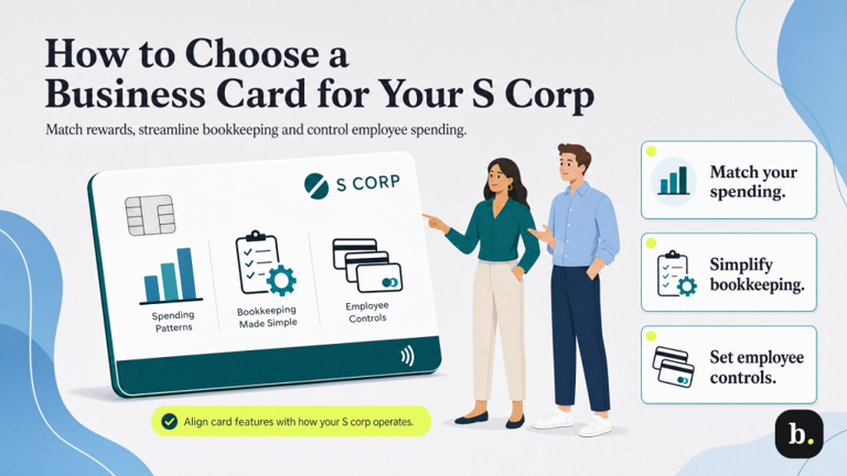 Business credit cards for S corporations