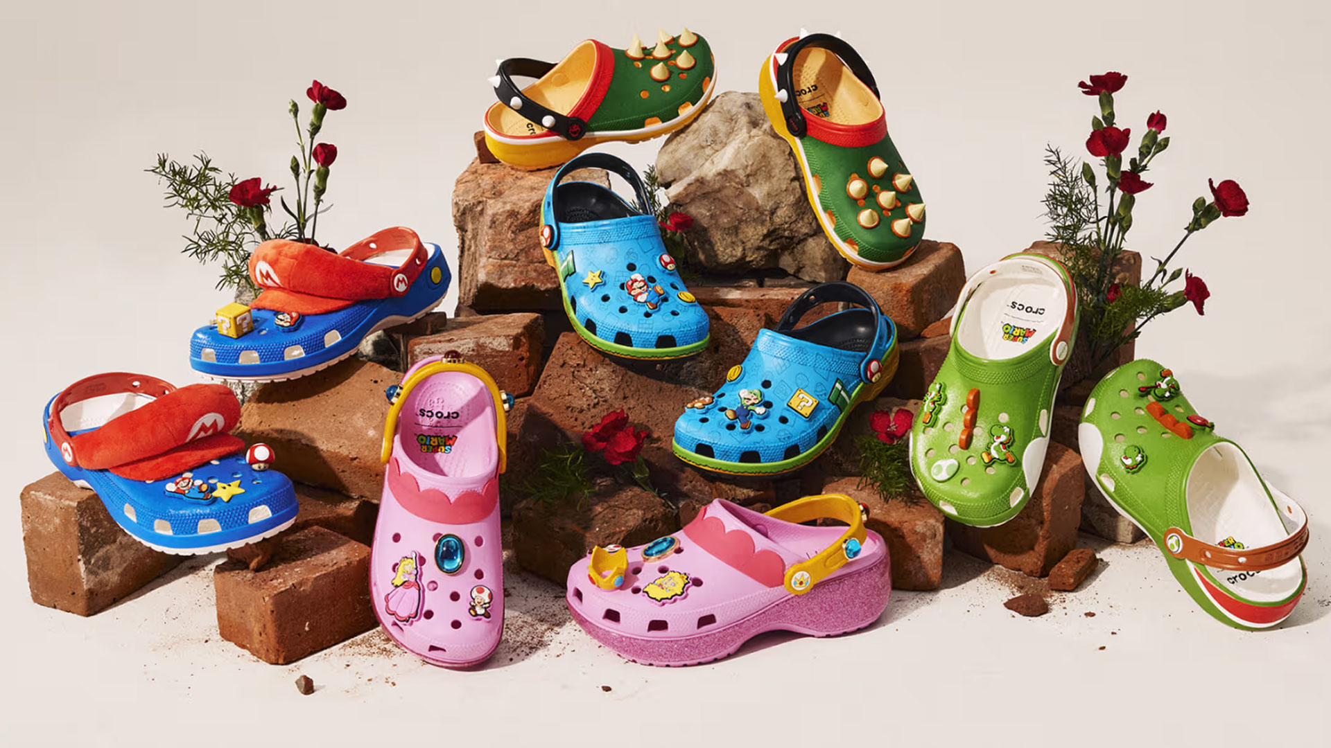 Crocs x Super Mario collection lands July 15