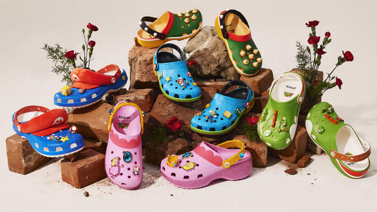 Crocs x Super Mario collection lands July 15