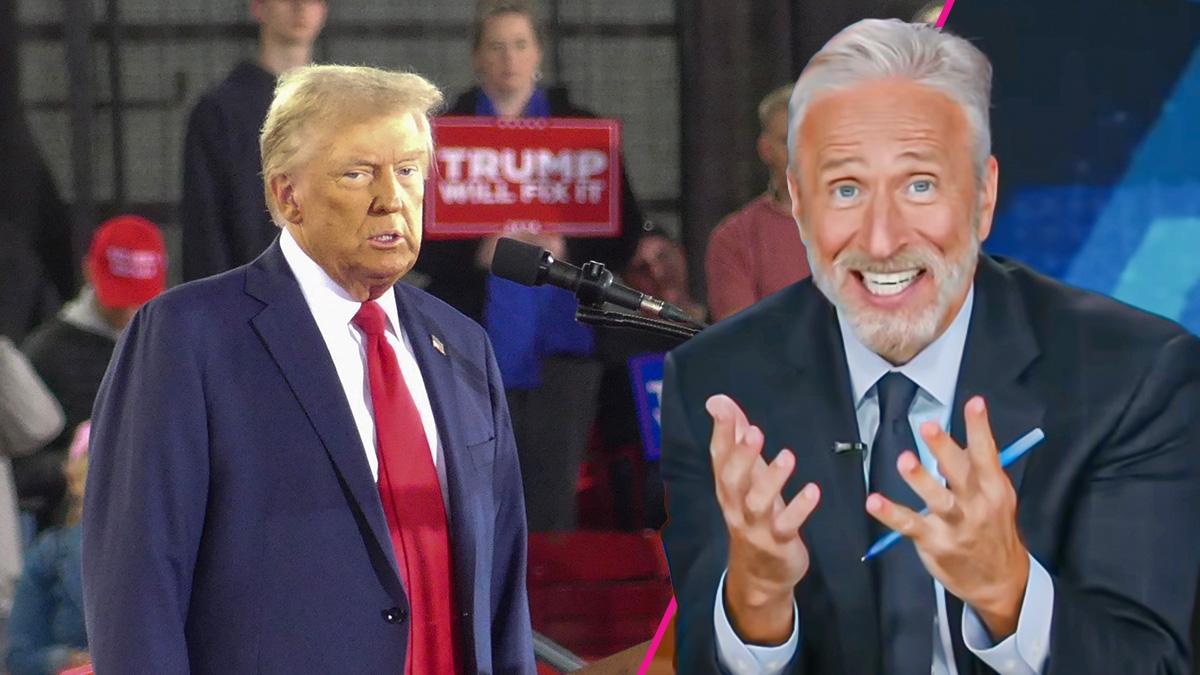 Jon Stewart erupts over 'wild' Jeffrey Epstein theory about Donald ...