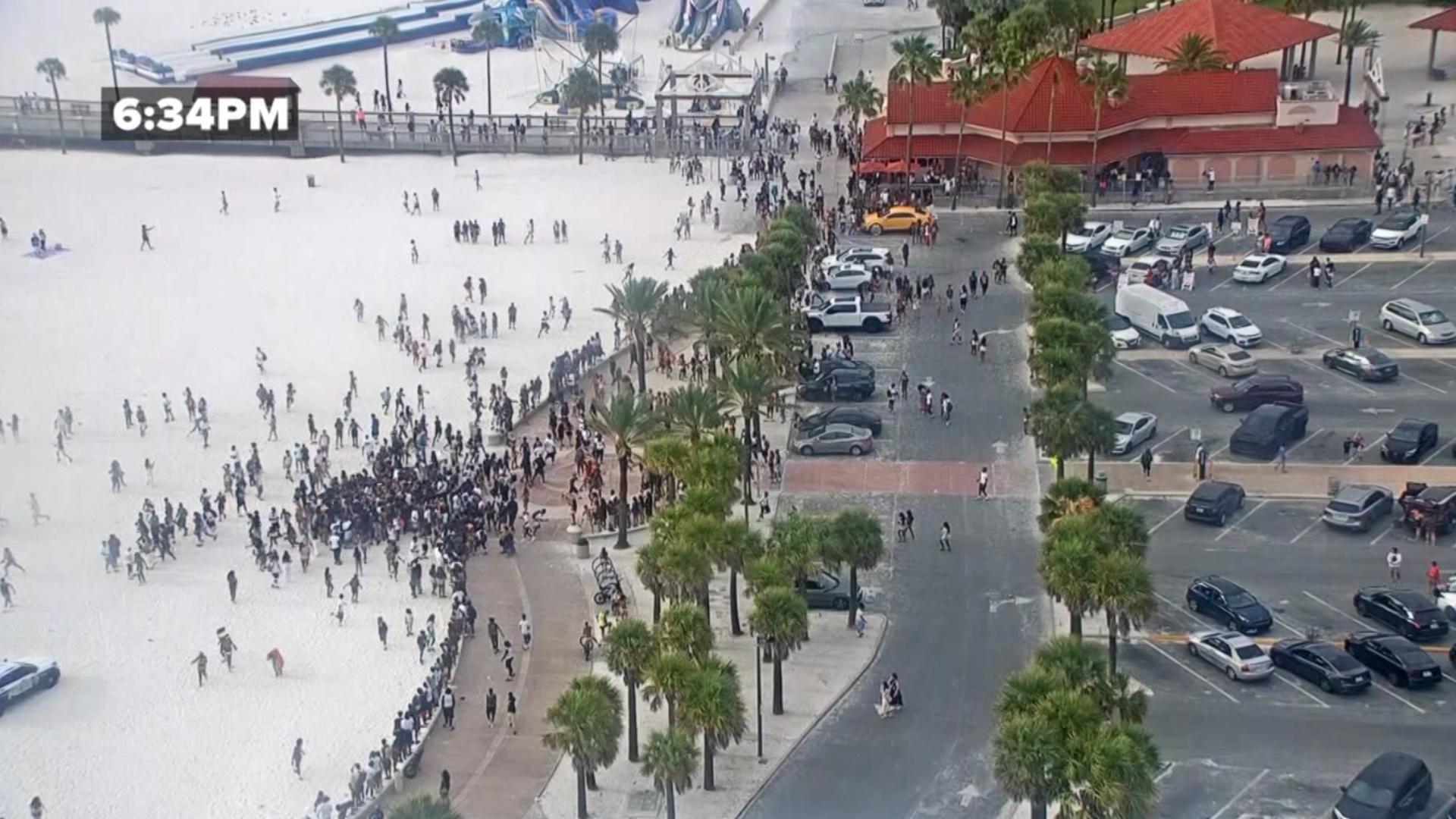 17-year-old shot during 'teen takeover' at Florida beach