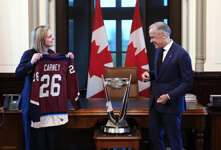 La victoire de Montréal a rencontré le premier ministre Mark Carney à ...