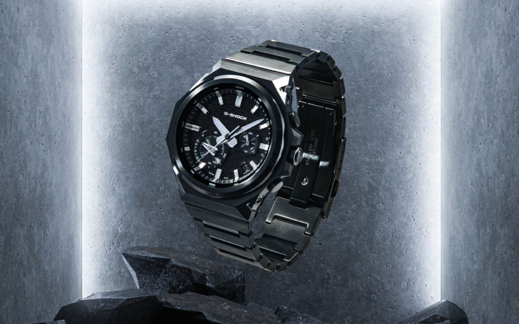 Casio launches two new all-black G-Steel watches with a slimmer design